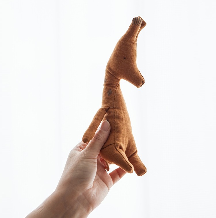 therapy plushie doll red fox