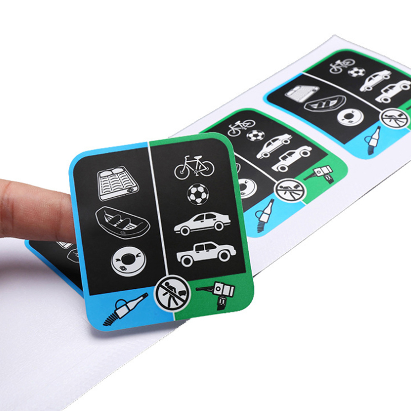 Custom Sticker Printing Vinyl Glossy UV Spot Logo Vinyl Sticker Print ...