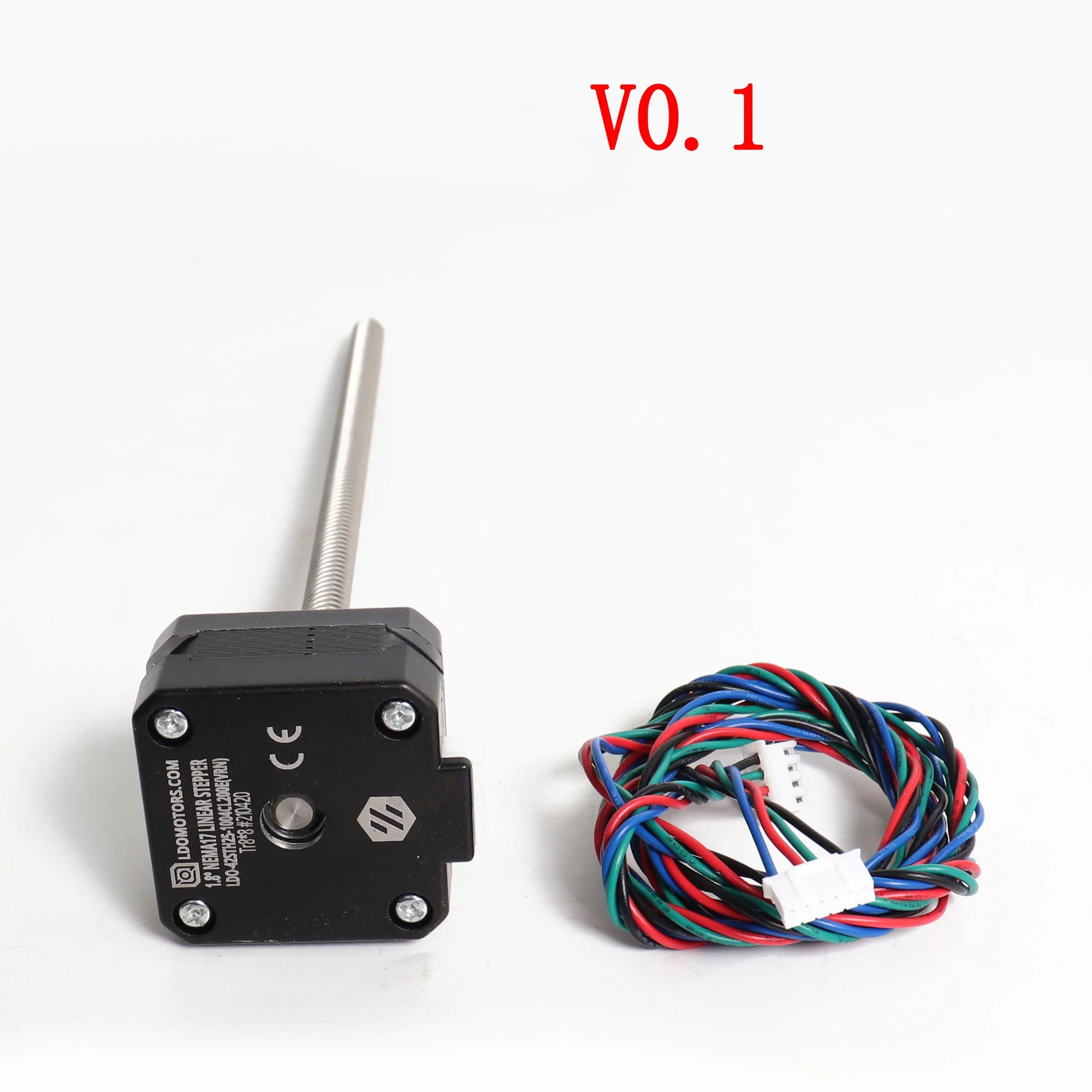 Blurolls Voron 0.2 Salad Fork Z Linear Stepper Motor 200mm L Leading Screws LDO 42STH25 ...