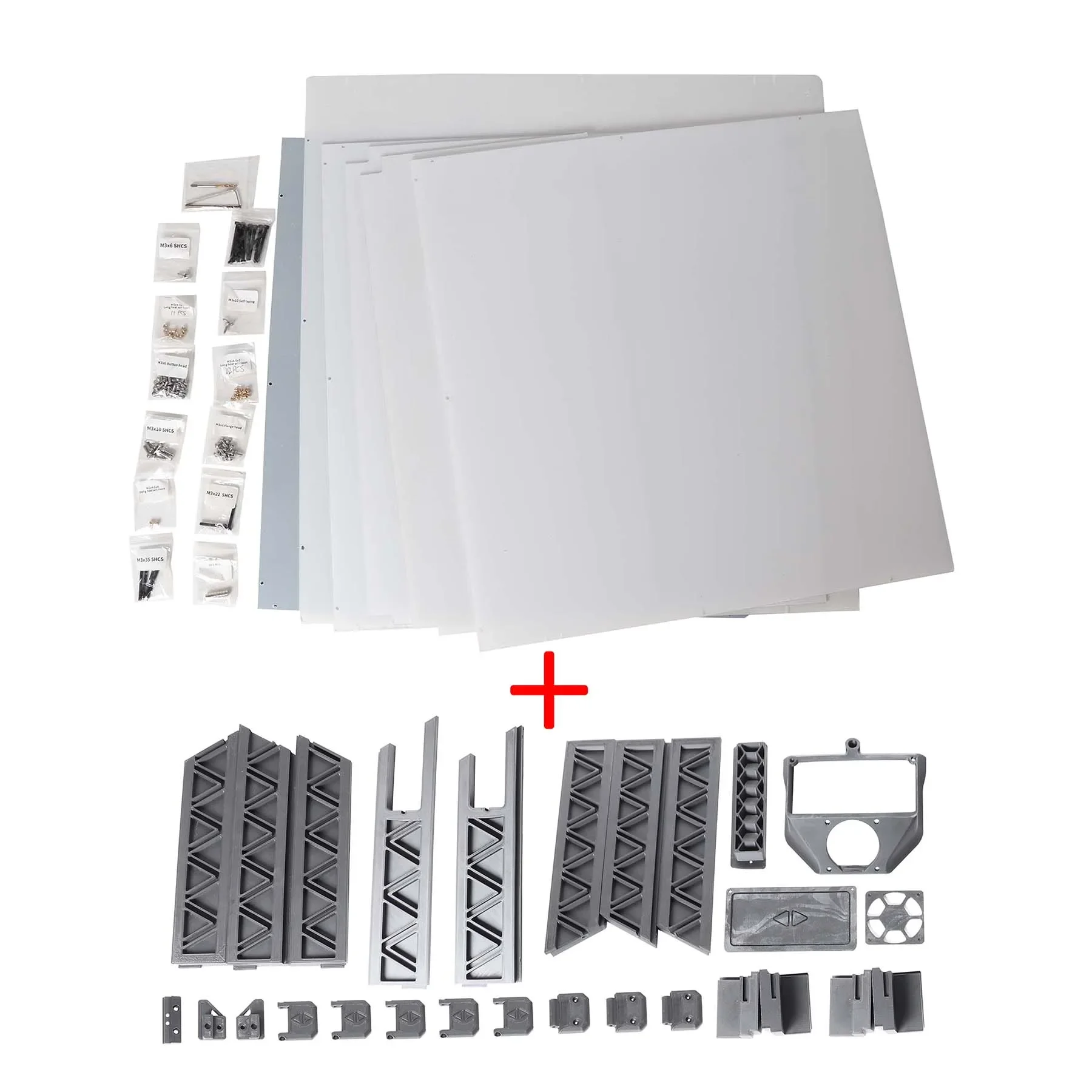 Blurolls Sovol SV08 Full PC Enclosure Kit PETG-CF Printed Parts ...