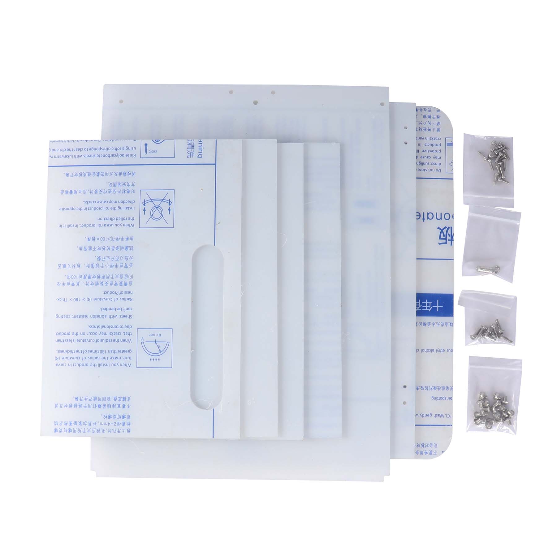 Blurolls Polycarbonate PC Enclosure For Flashforge AD5X 3d printer ...