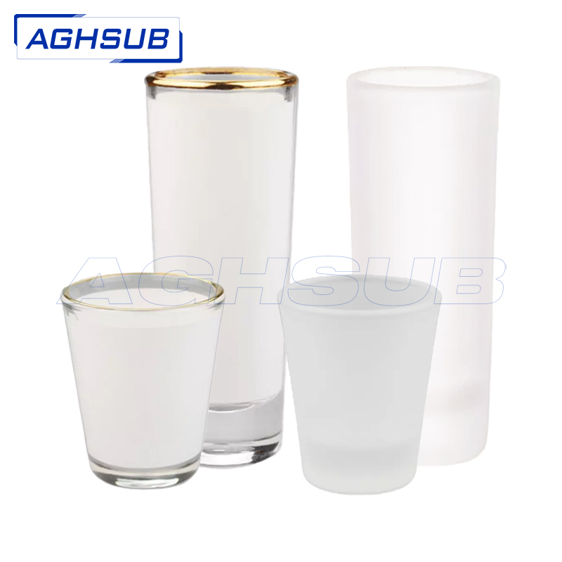 sublimation shot glass 1.5oz 3oz