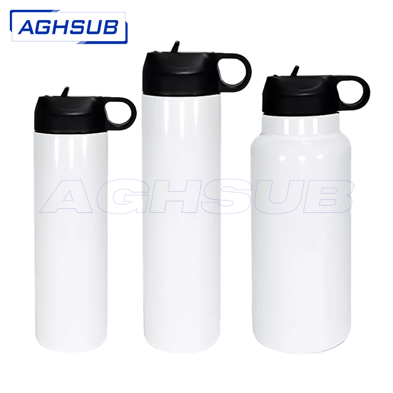 Sublimation sport water bottle flask 20 24 32 oz