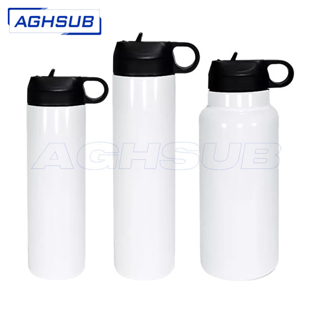 Sublimation sport water bottle flask 20 24 32 oz