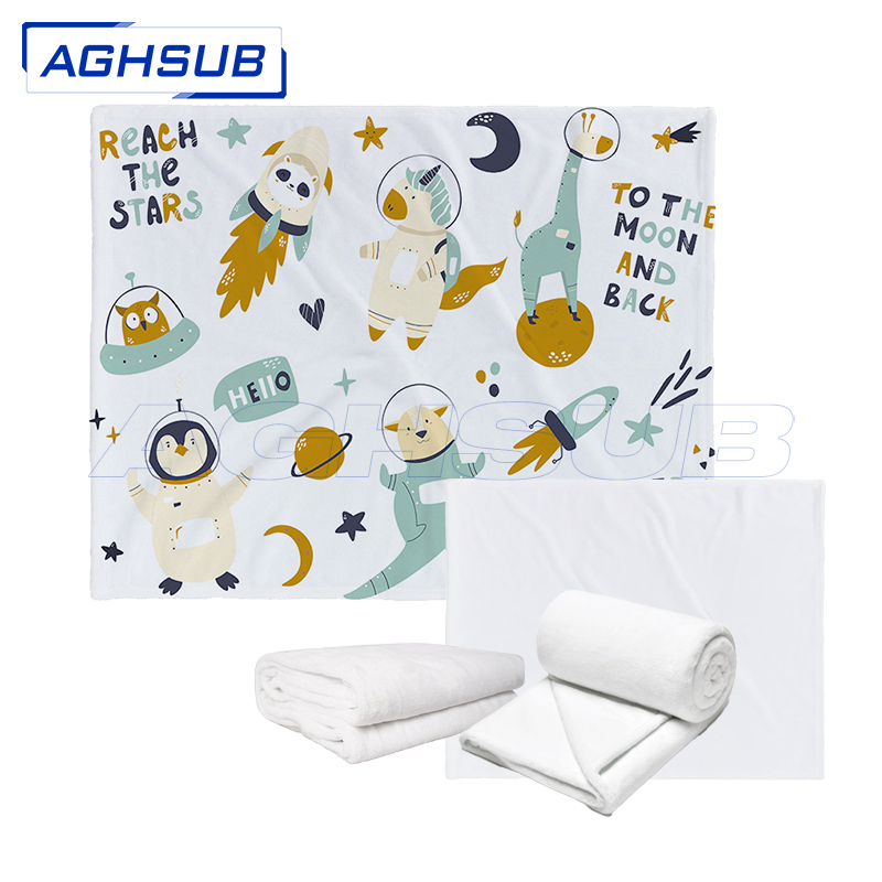 sublimation baby blanket 76*102 cm