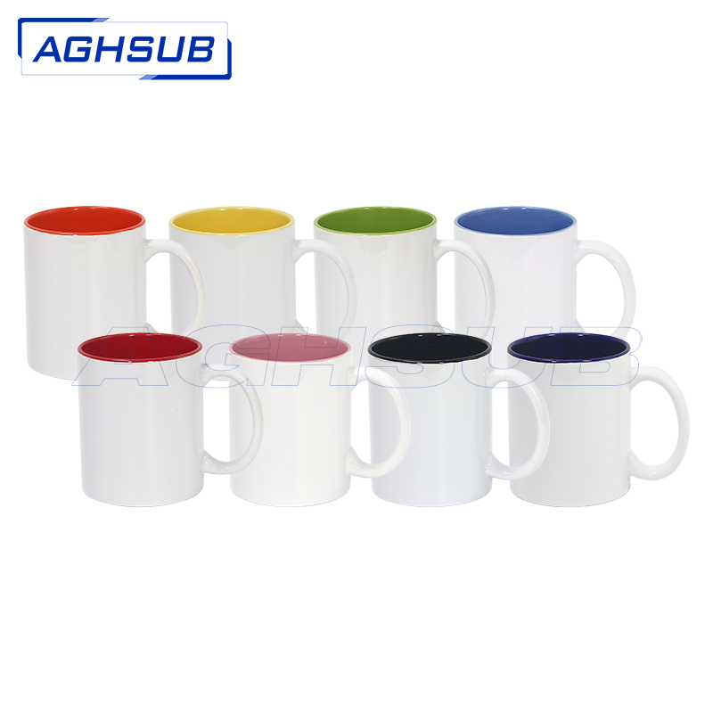 11oz colored ceramic sublimation mug