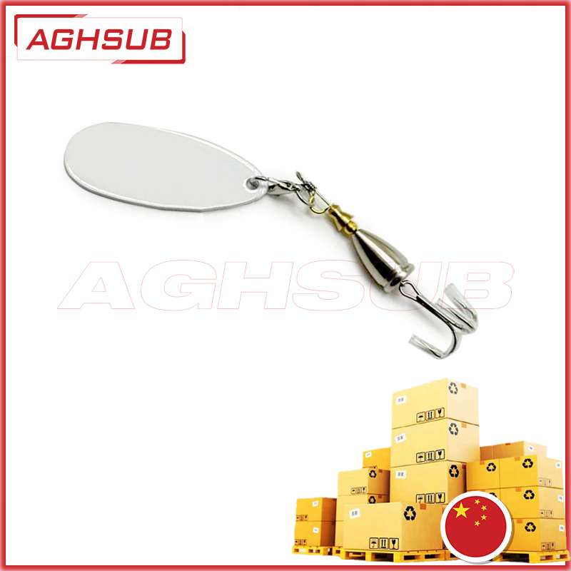 CHINA warehouse sublimation blank metal fishing lures