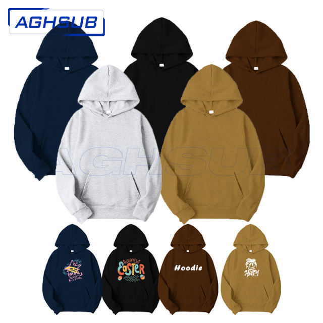 US warehouse small pack sublimation mixed dark color hoodies