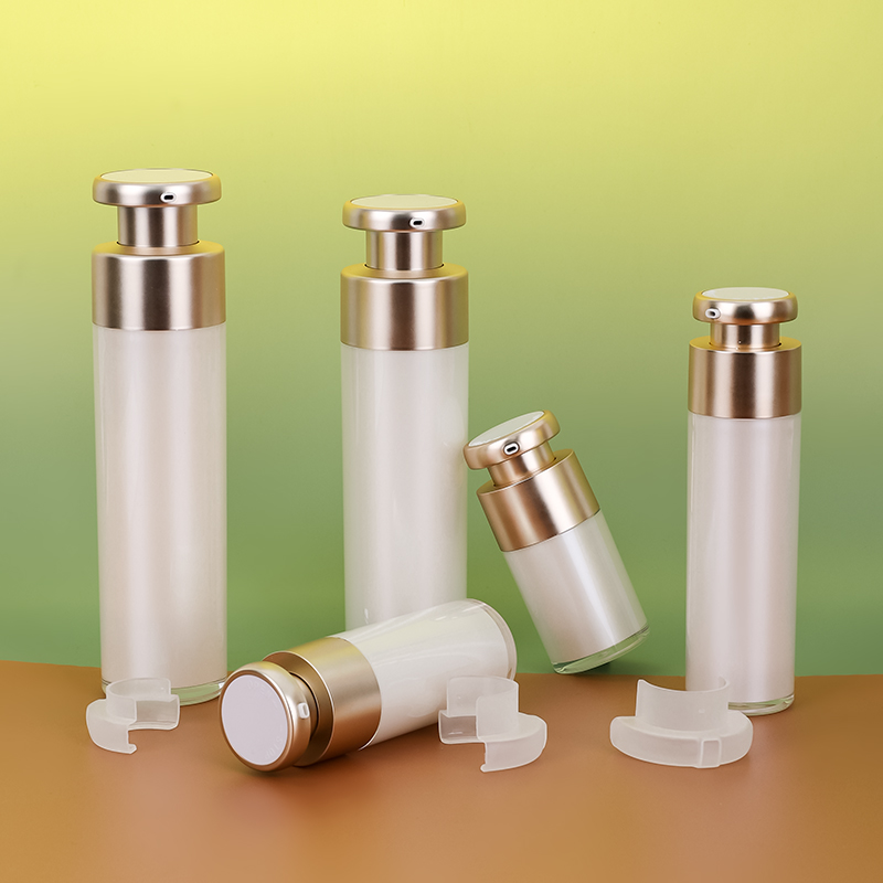 100Ml Clear Airless Pump Bottle Custom Printing Airless Lotion Cosmetic ...