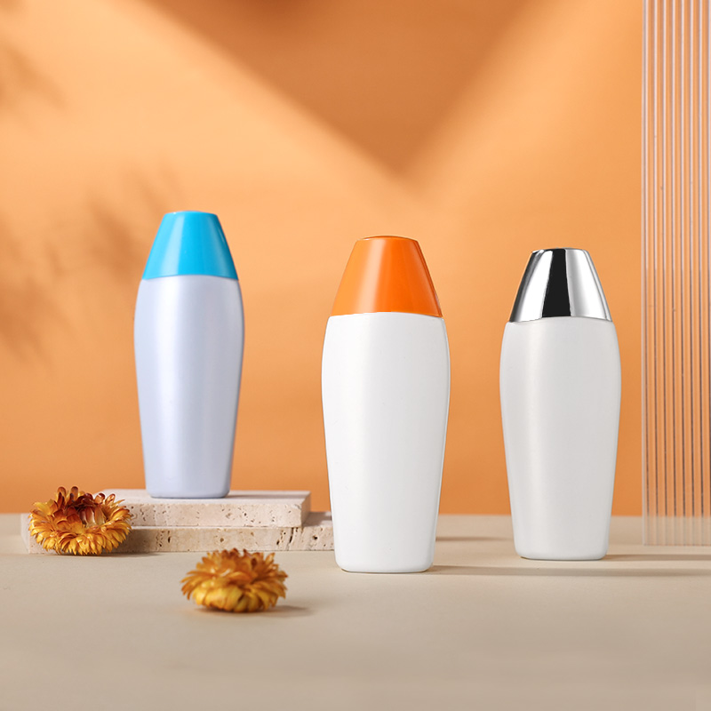 Factory Supply 2oz Soft Touch Square Shaped Plastic Sunscreen Bottle ...