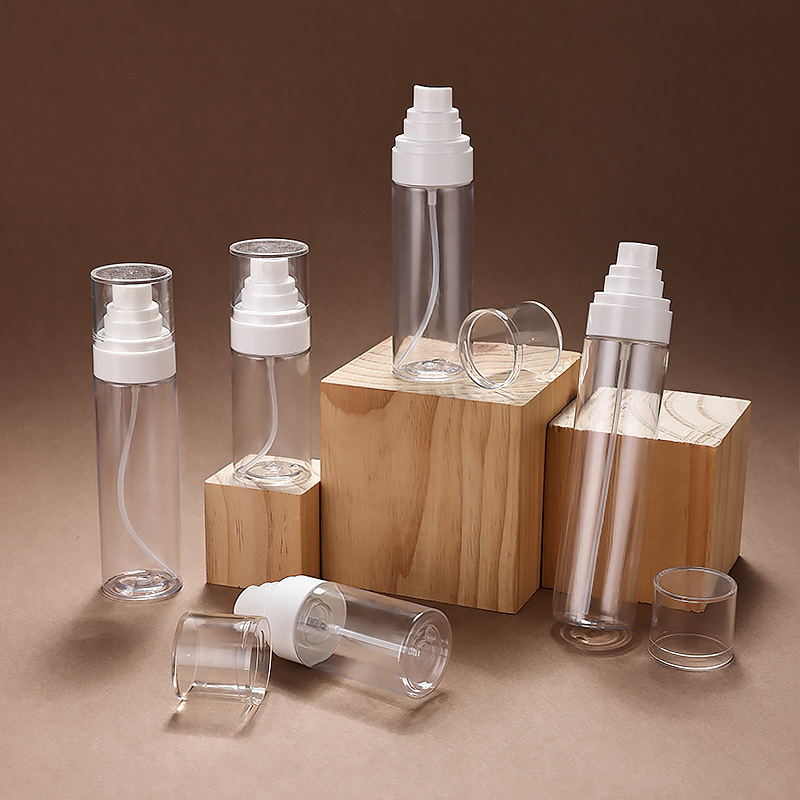 Custom Printing Boston Round Plastic Bottle 250ml Blue PET Bottle Packaging