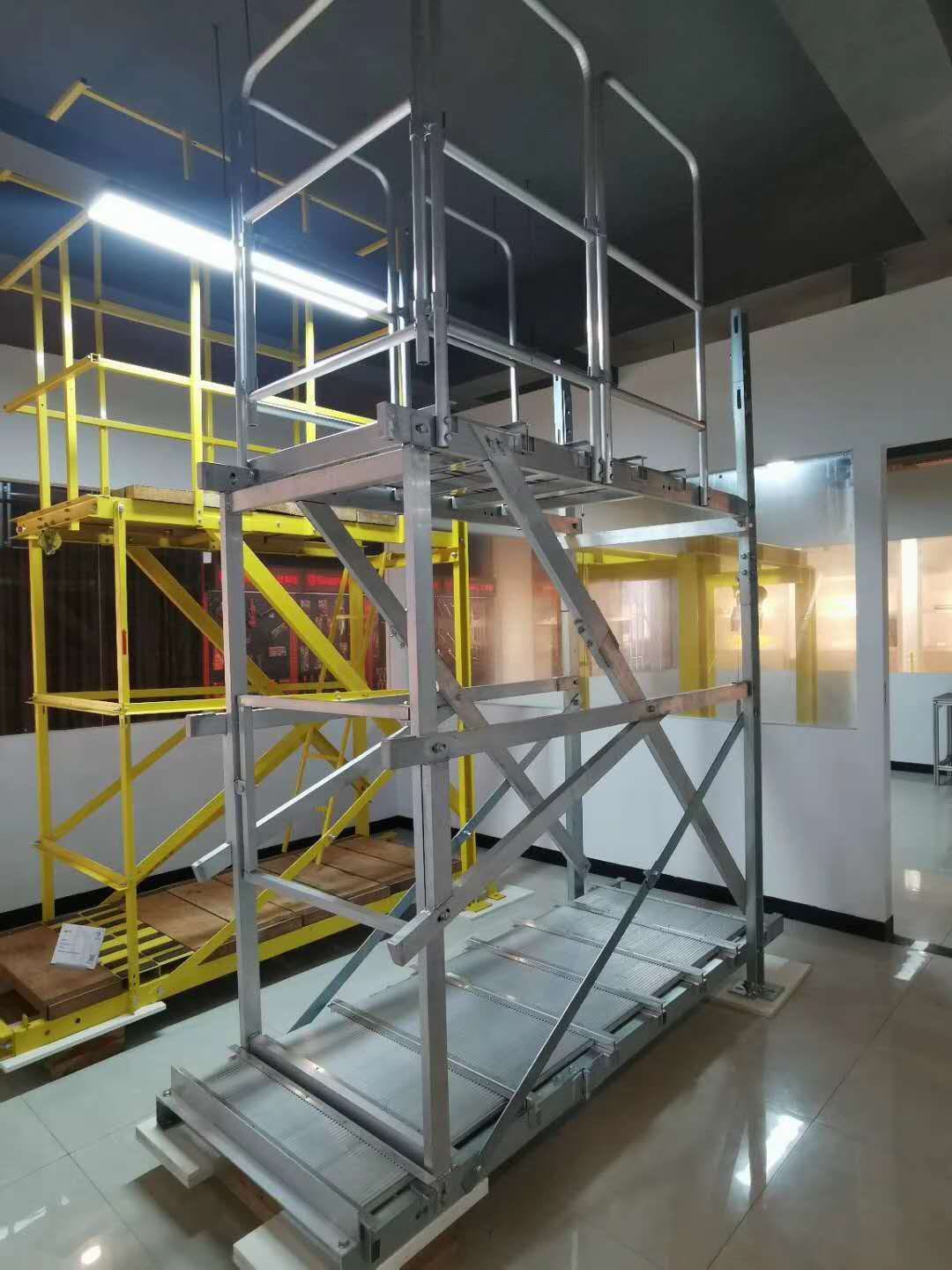 Top Stage Platform for Elevator Installation Work- Scaffold-less ...