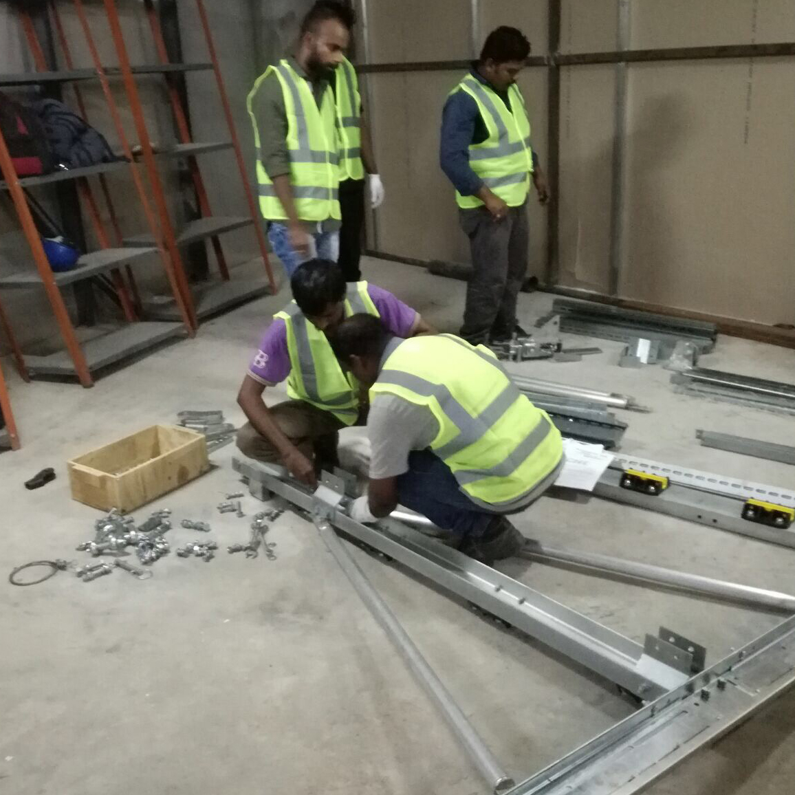 CHINESE Elevator False Car | Safe and Cheap Way for Elevator Installation