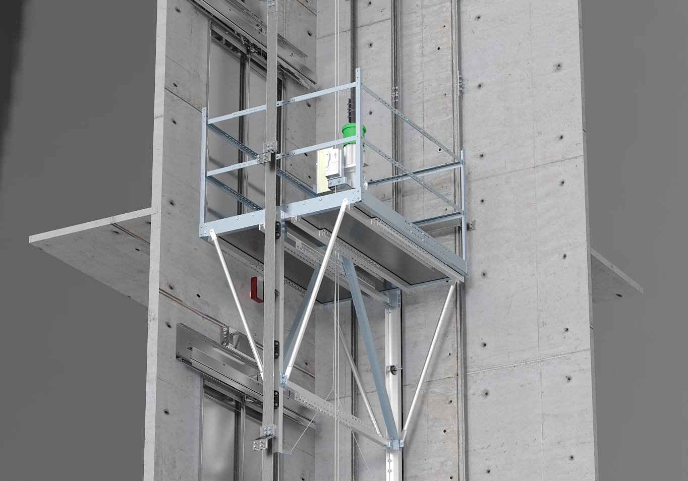 CHINESE Elevator False Car | Safe and Cheap Way for Elevator Installation