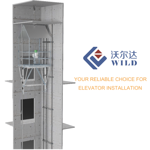 Chinese Elevator False Car | Traction Hoist for Scaffold-less Elevator ...