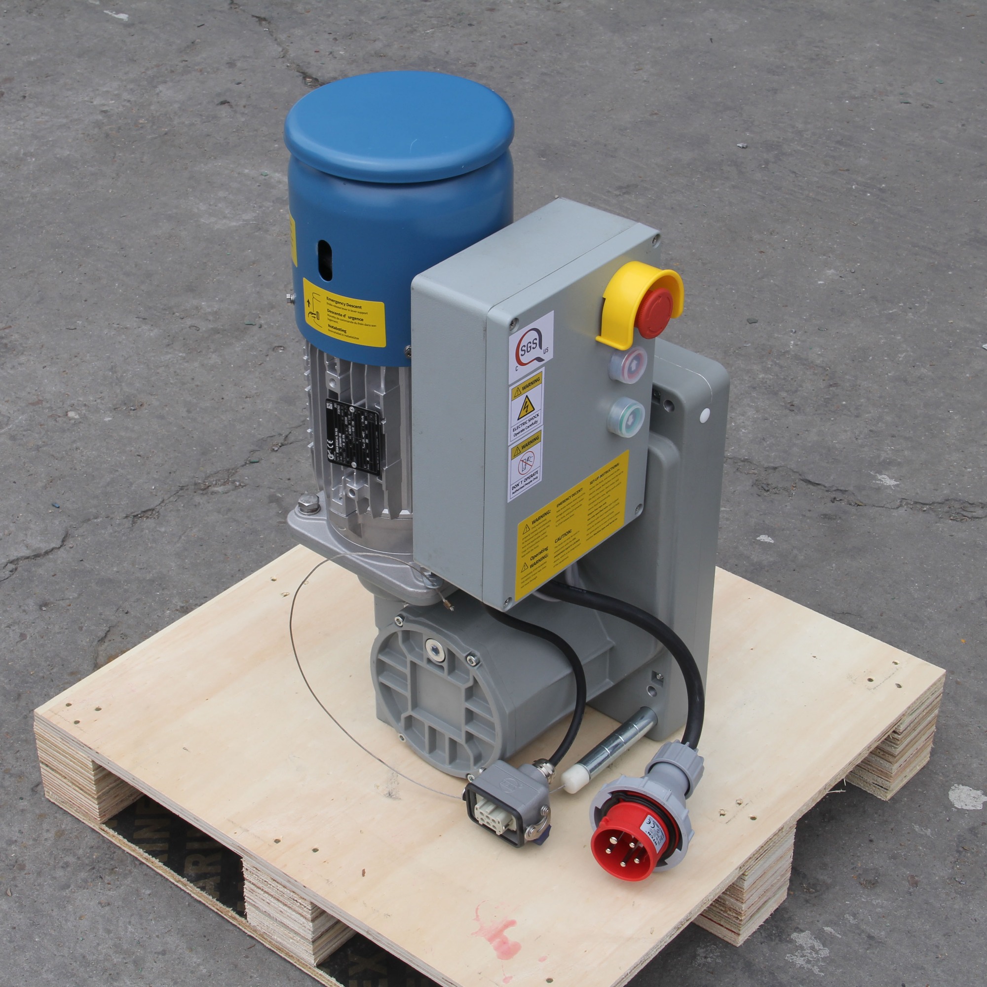 Man-ride Traction Hoist | Alternative choice for Tirak X1000| 1000Kg ...