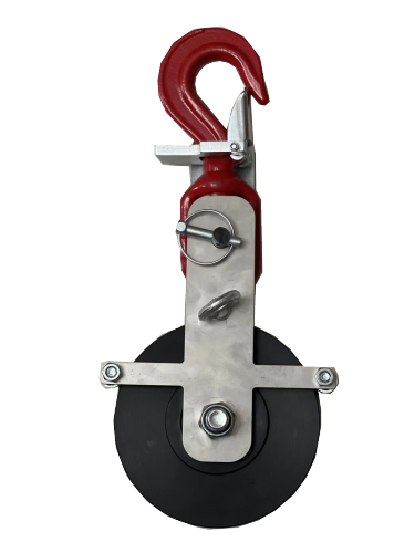 3 ton and 5 ton pulley hook for scaffoldless elevator installation work ...