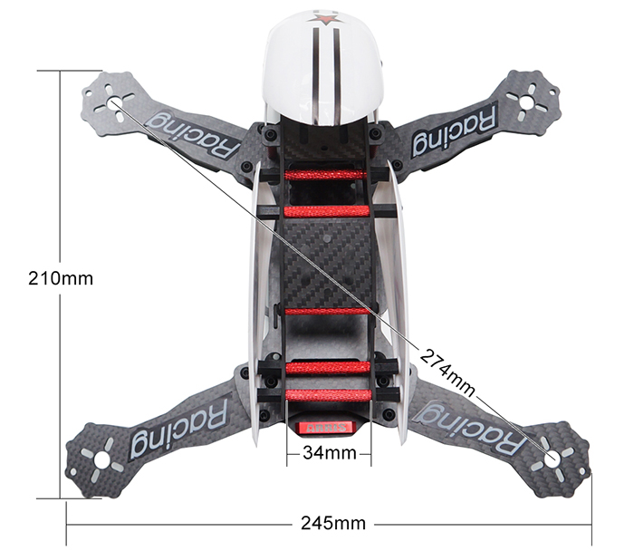 ARRIS X-Speed 280 Racing Drone Frame