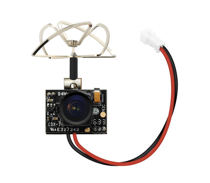 Eachine TX02 Super Mini AIO 5.8G 40CH 200mW VTX 600TVL 1/4 Cmos FPV Camera