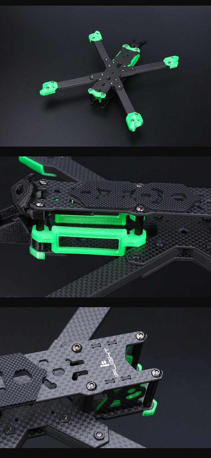 Iflight TITAN XL5 250MM Analog/HD FPV Freestyle Frame Kit 6mm Arms