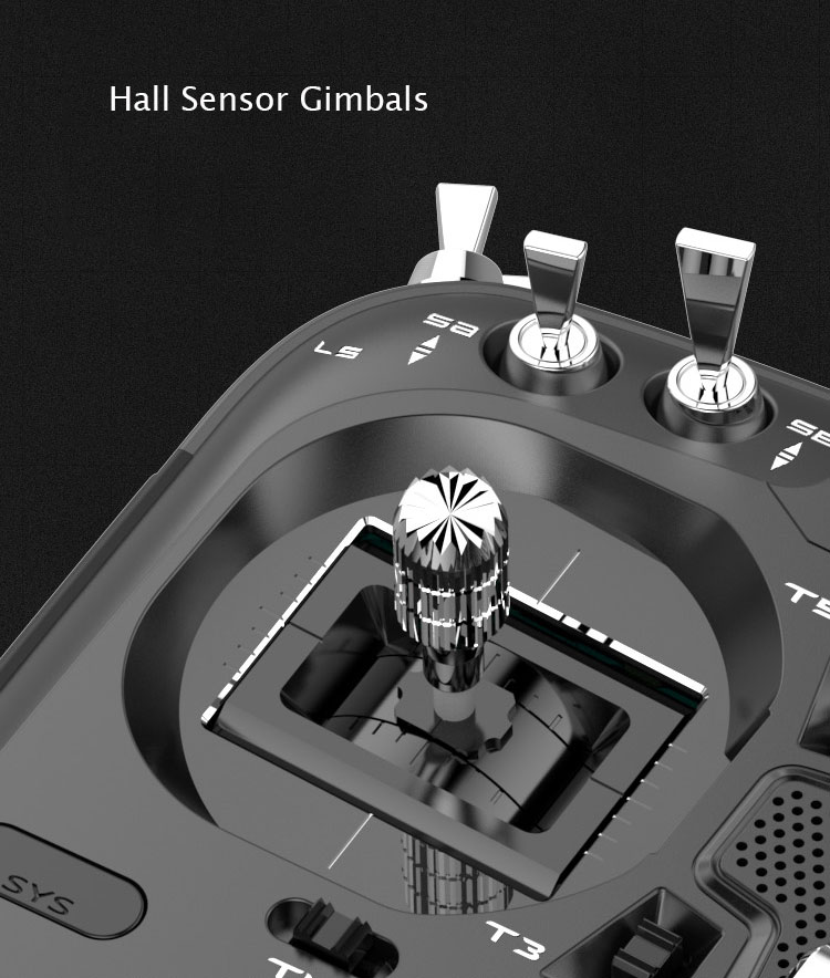 Radioking TX18S 2.4G Hall Sensor Gimbal OpenTX Remote Controller Type-C ...