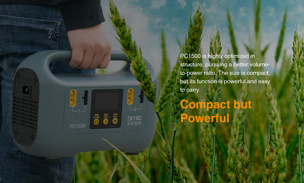 SKYRC PC1500 25A Dual Channel 12S 14S 1500W Charger for Smart Battery ...