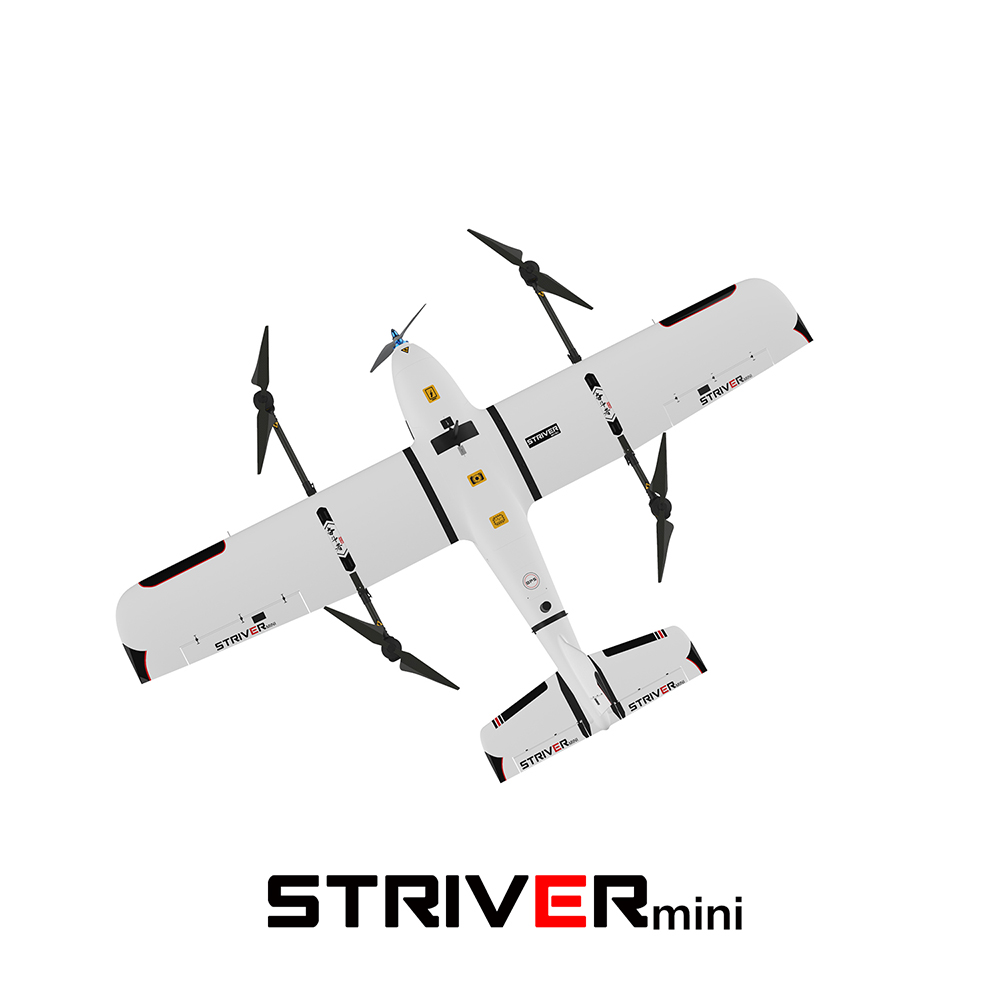 Makeflyeasy Striver (VTOL Version) Aerial Survey Carrier Fixed Wing UAV ...