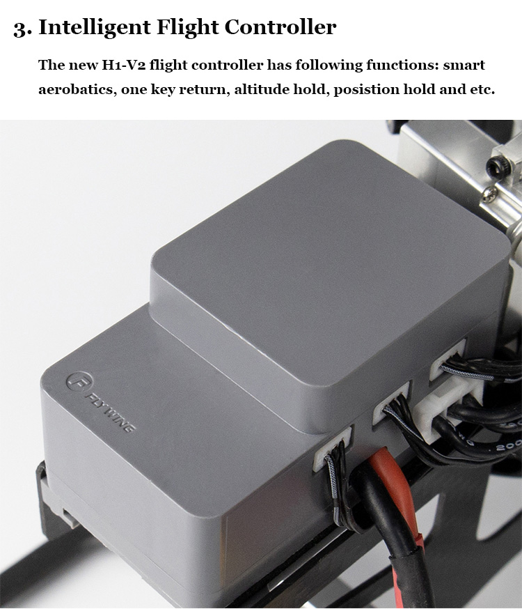 Flywing FW200 H1-V2 Flight Controller RTH GPS Hold RC Helicopter RTF