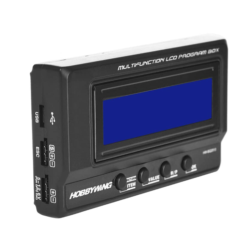 HobbyWing 3 in1 Multifunction LCD Program Box Card for RC ESC Program Box