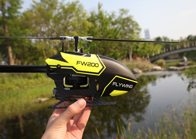 Flywing FW200 H1-V2 Flight Controller RTH GPS Hold RC Helicopter RTF
