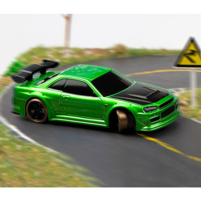 Turbo Racing 1:76 C64 Drift RC Car Remote Control RTR Car for Children ...