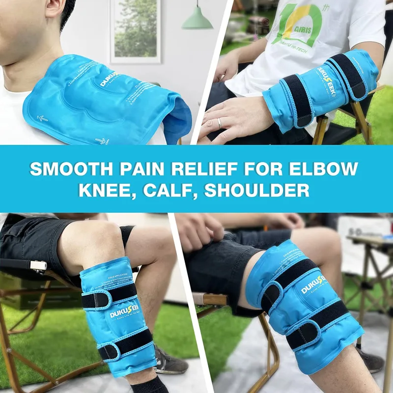 DUKUSEEK Elbow Ice Pack for Tendonitis and Tennis Elbow