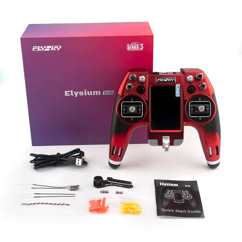 FLYSKY Elysium EL18 2.4GHz AFHDS 3 Open Source EdgeTX Transmitter with ...