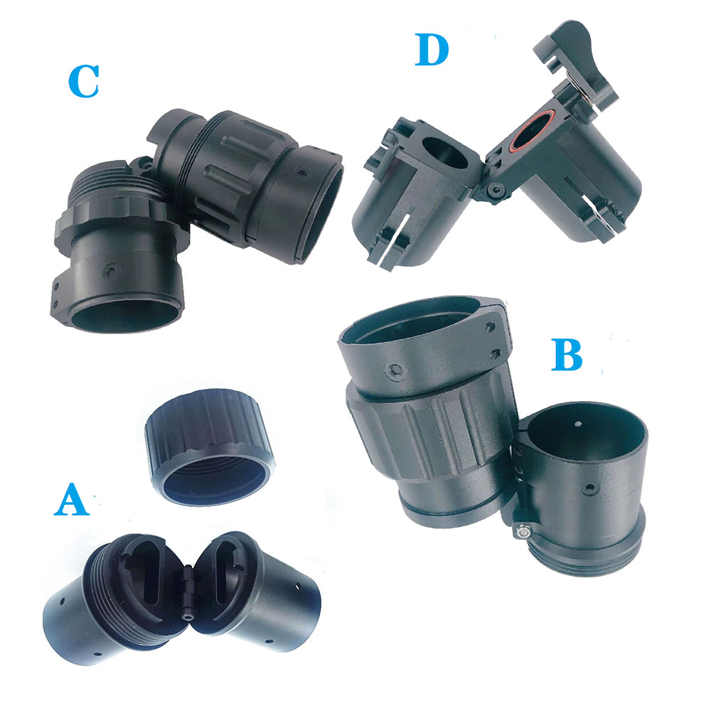 50mm Aluminum Alloy Folded Quick Release Parts Horizontal Folding Parts ...