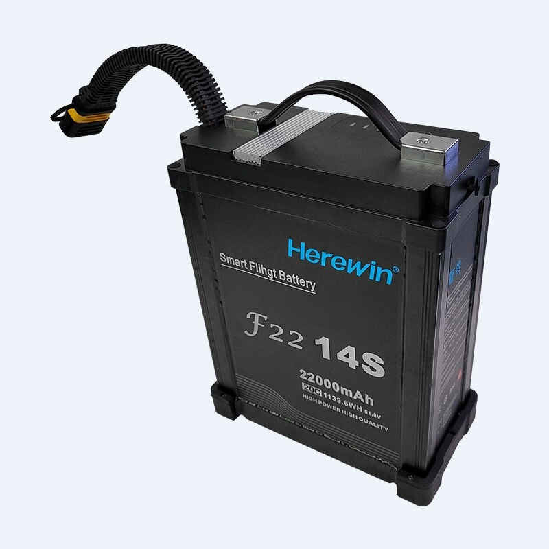 Herewin 14S 51.8V 22000mah Smart Lipo Battery for UAV Agriculture ...