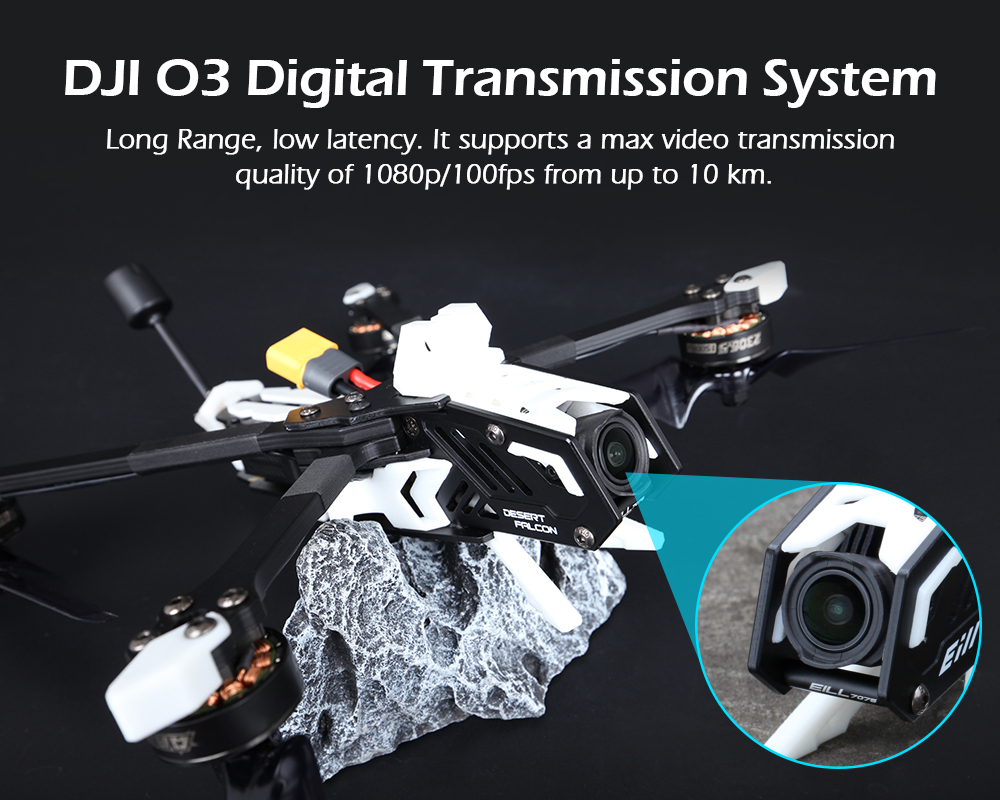 ARRIS Desert Falcon 6" HD Drone DJI O3 Long Range Freestyle Racing Drone