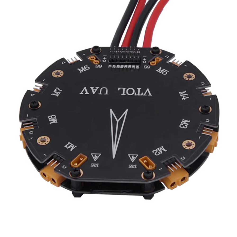 12S 480A High Current PDB Power Distribution Board for 8 Axis ...