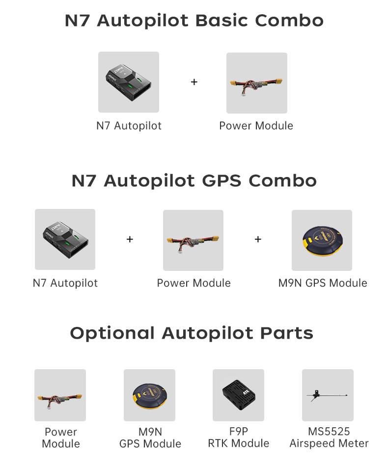 SIYI N7 Autopilot PX4 and Ardupilot Firmware Compatible Flight Controller