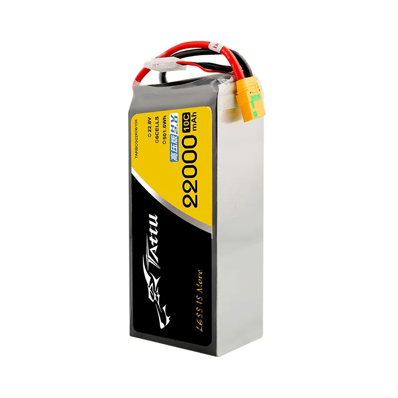 Tattu HV2.0 22000mAh 22.8V 10C 6S LiPo Battery for UAV Drone