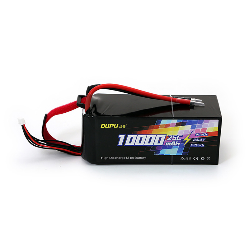 DUPU 6S 22.2V 10000mah 25C Li-po Battery