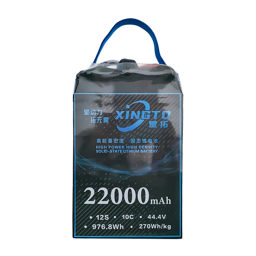 XINGTO 12S 16000mah 10C Lipo Battery High Density Semi Solid-State ...