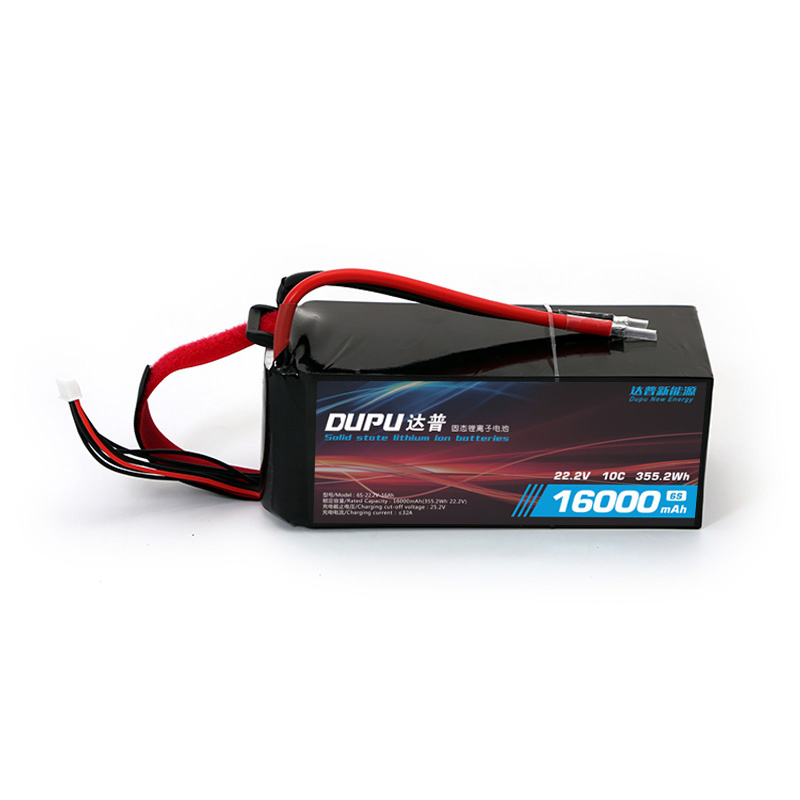 DUPU 6S 22.2V 16000mah 10C High Density Semi Solid State Lithium ion Battery