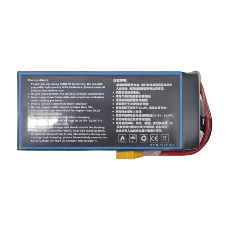 XINGTO 6S 22.2V 16000mah 10C Lipo Battery High Density Semi Solid-State Lithium Battery