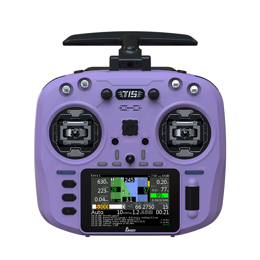 Jumper T15 2.4GHz / 915MHz VS-M HALL Sensor Gimbals 3.5" HD Touch Color ...