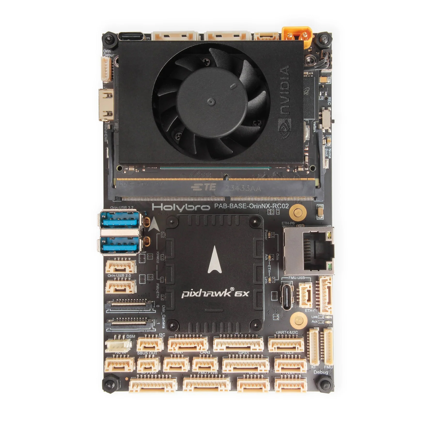 Holybro Pixhawk Jetson Baseboard with Pixhawk 6X Flight Controller