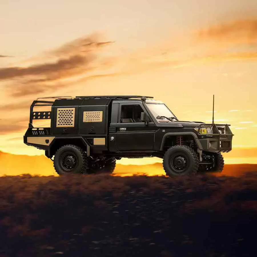 MNRC MN82S 4WD Off-Road Crawler - 1/12 Scale Licensed Toyota Land ...