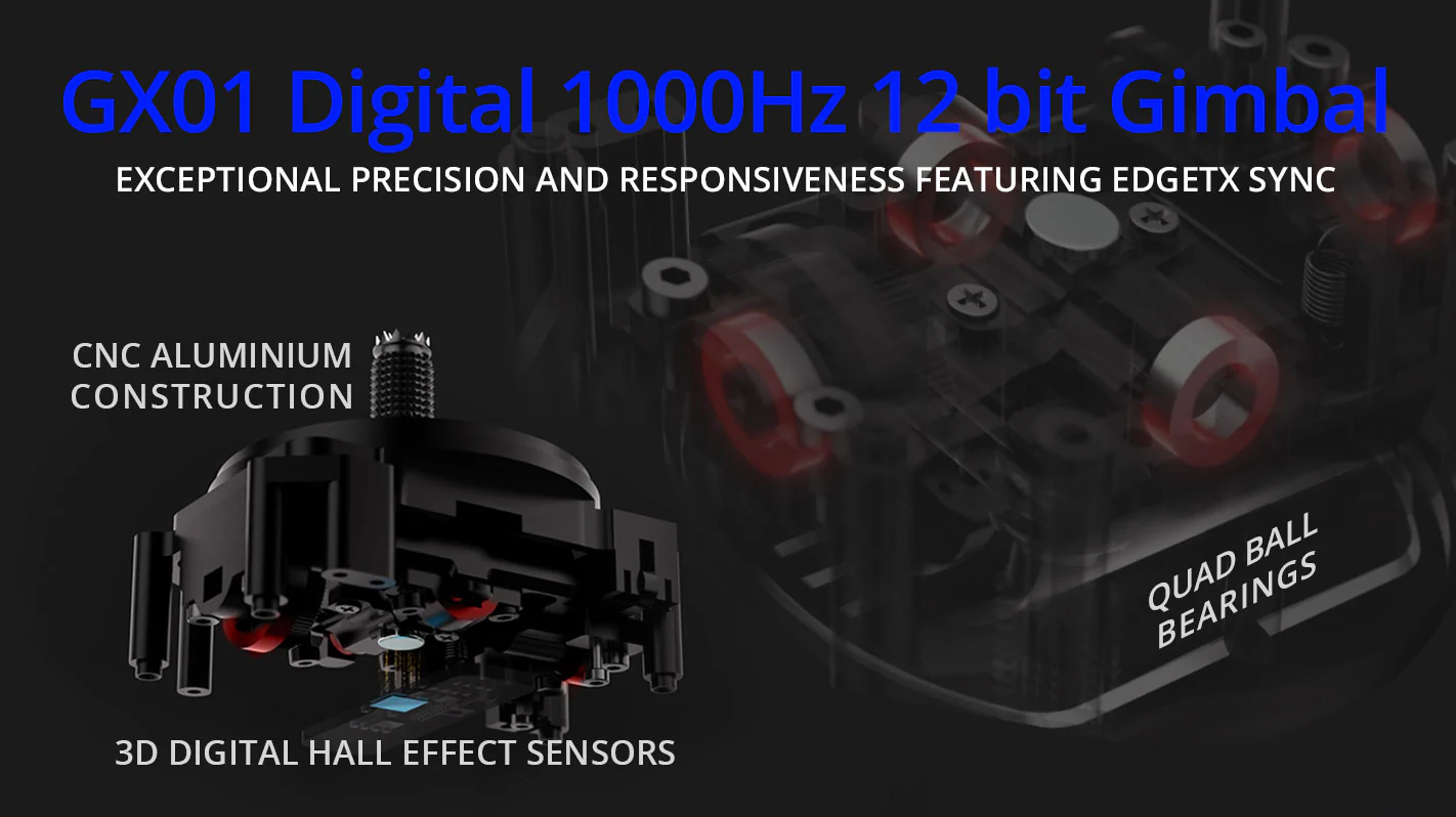 Radiomaster GX12 Dual-Band Gemini-X Radio Controller (M2) ELRS FCC