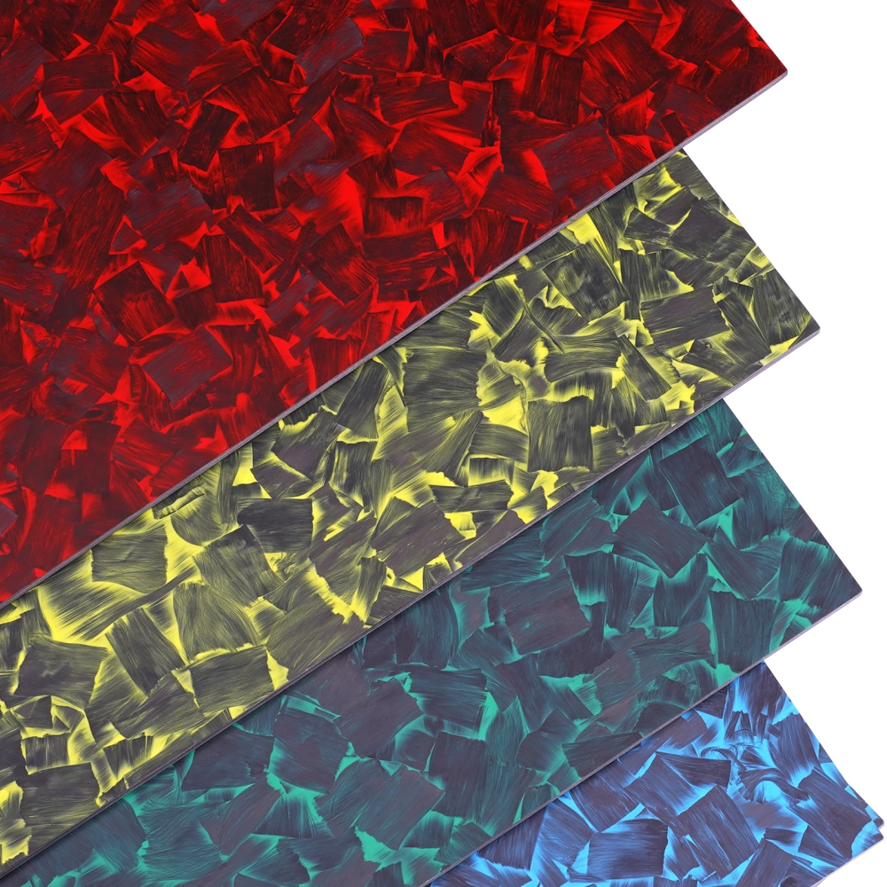 ARRIS Color Forged Pattern Carbon Fiber Sheet