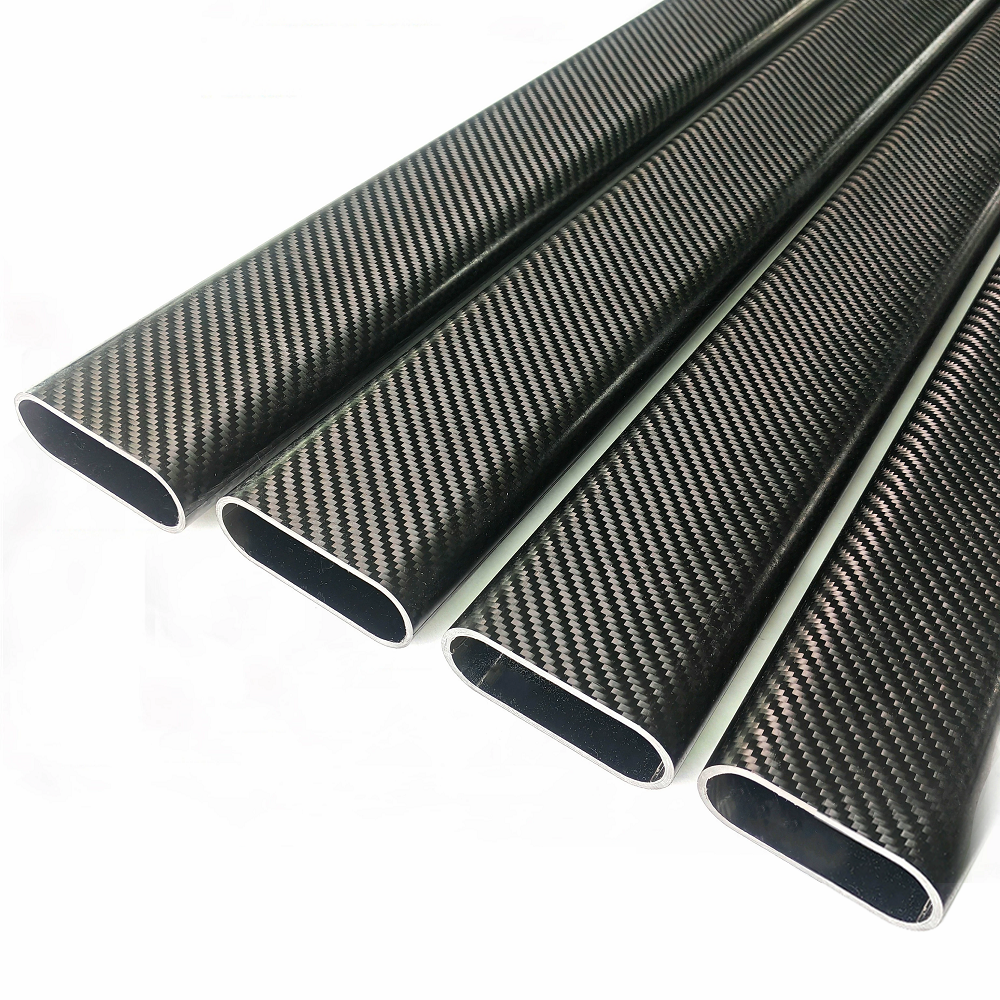 Carbon Fiber Oval Tubing