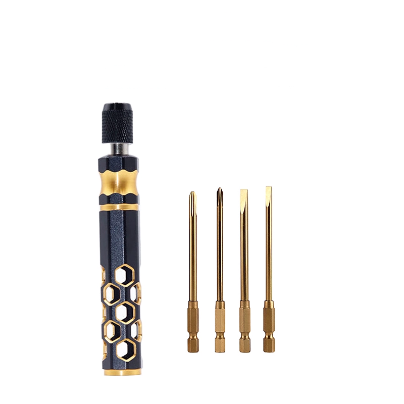 ARRIS Octagonal Hollow Handle Slotted and Phillips 4 In 1 Screwdriver ...